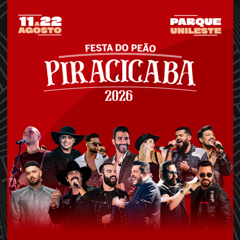 FESTA DO PEÃO PIRACICABA 2026
